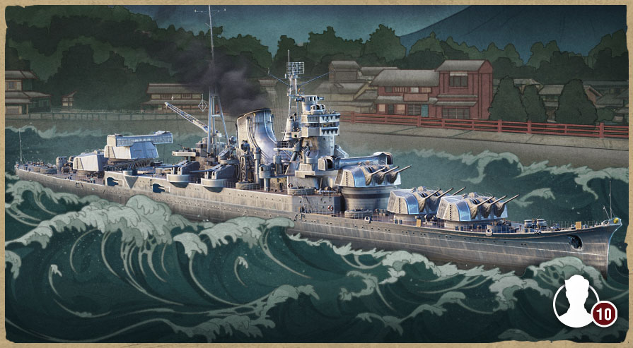 Japanese Cruisers in the Armory | World of Warships