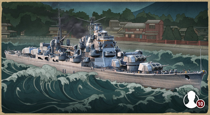 Japanese Cruisers in the Armory | World of Warships