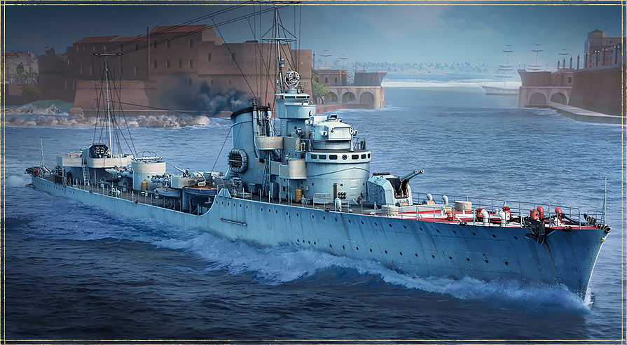 Italian Destroyers in the Armory | World of Warships