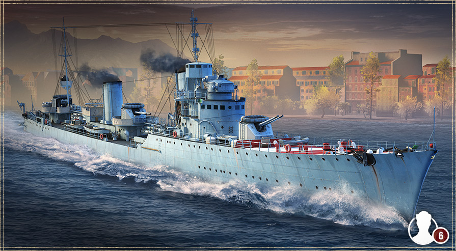 Italian Destroyers in the Armory | World of Warships